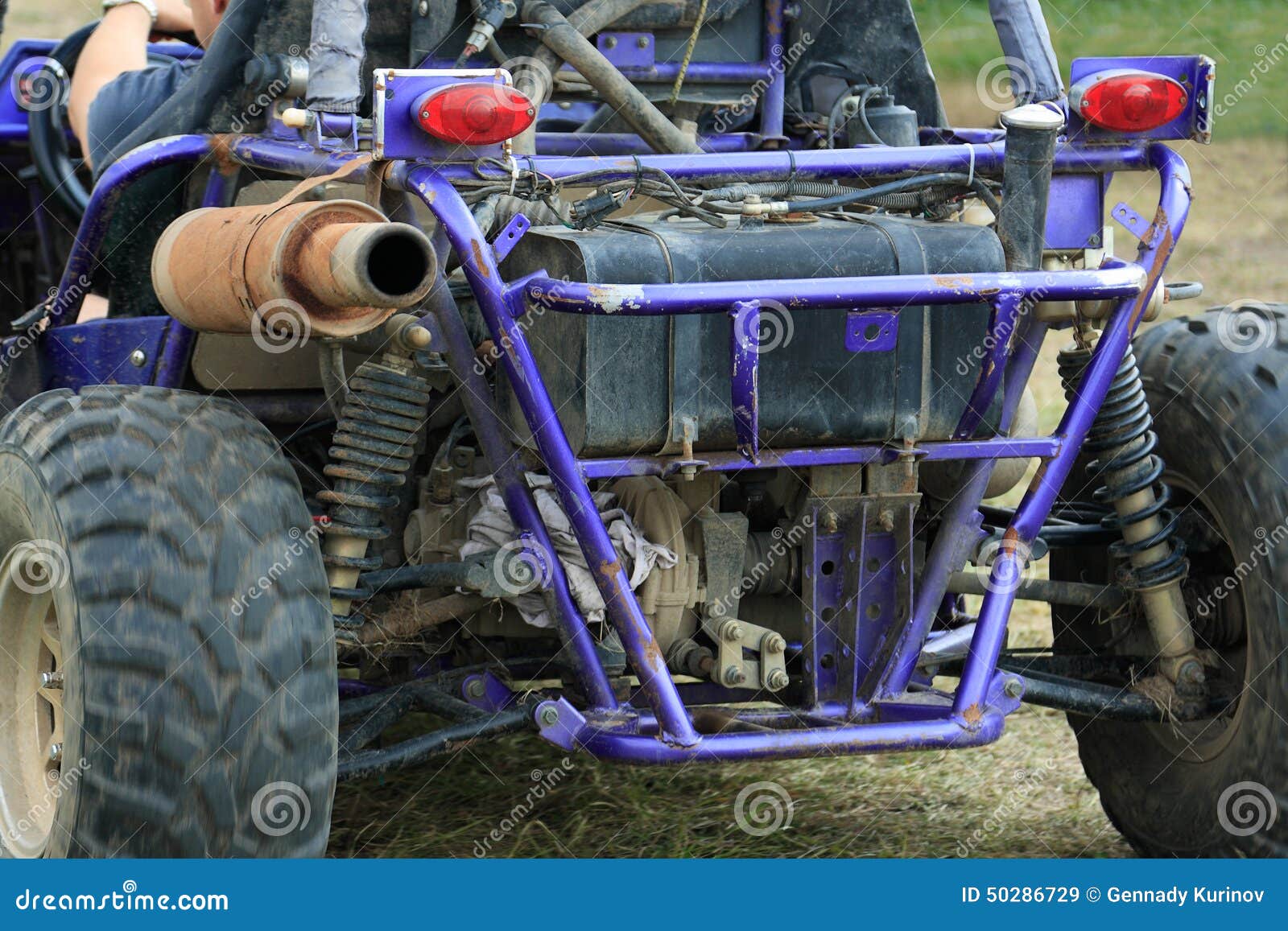 Rear of buggy car stock image. Image of dirt, outdoors - 50286729