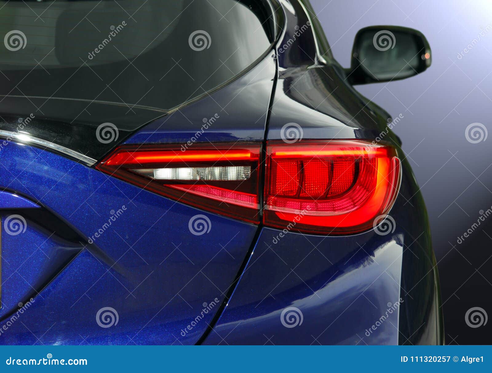 Rear car light stock image. Image of automobile, position - 111320257