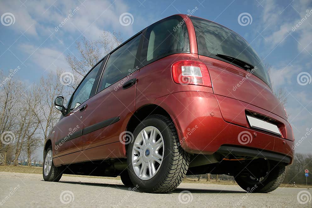Rear end stock image. Image of front, hatchback, door, italy - 97043