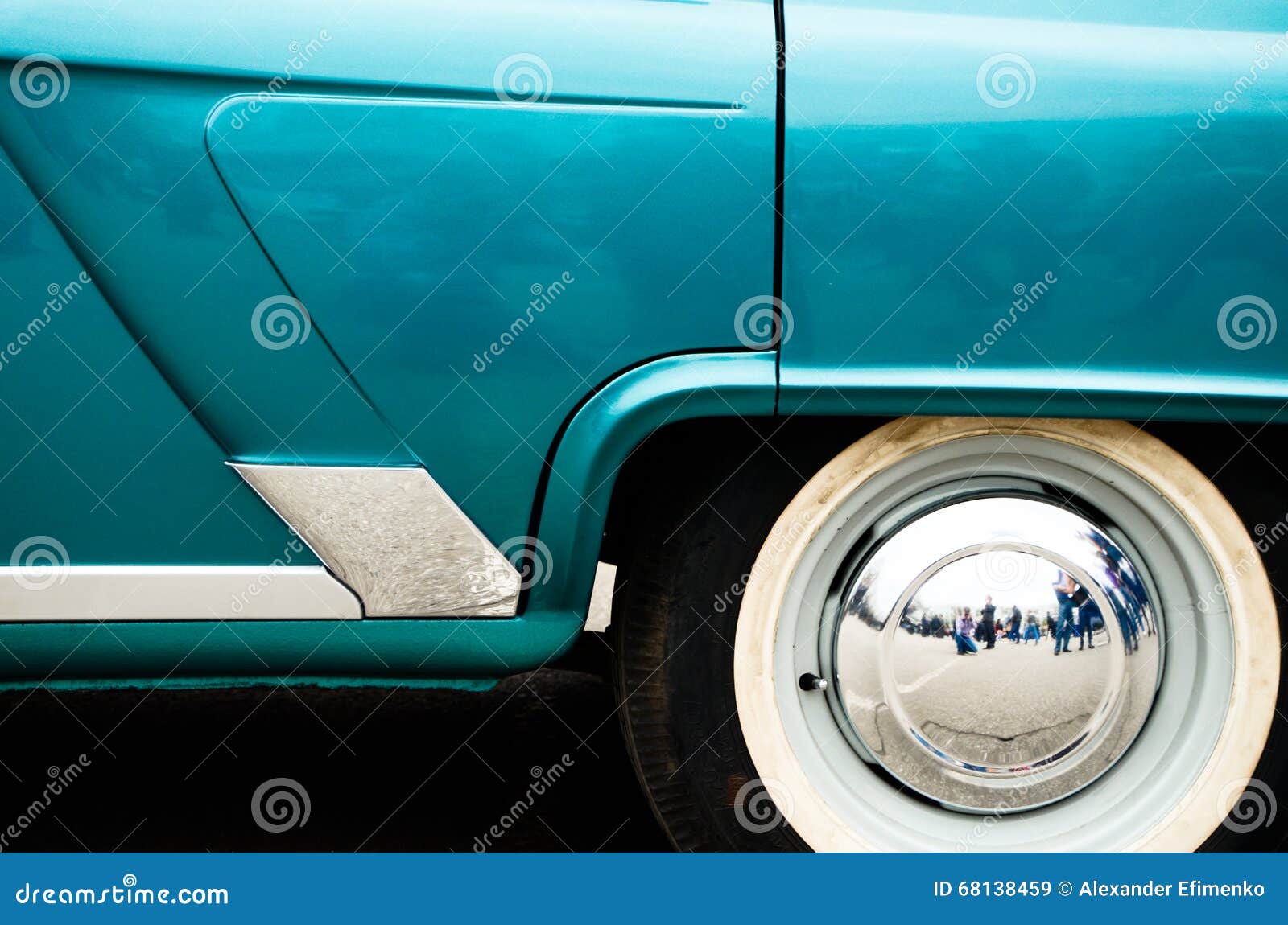 Rear end of an old car stock image. Image of back, retro - 68138459