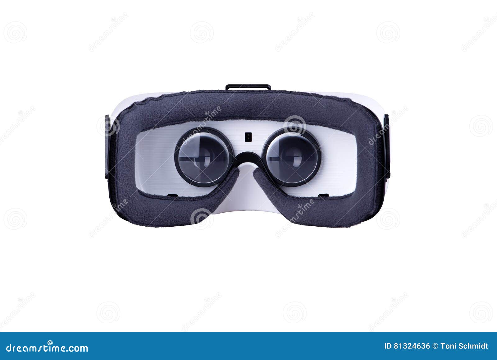 Rear Inside View of Virtual Reality Headset Stock Photo - Image of ...