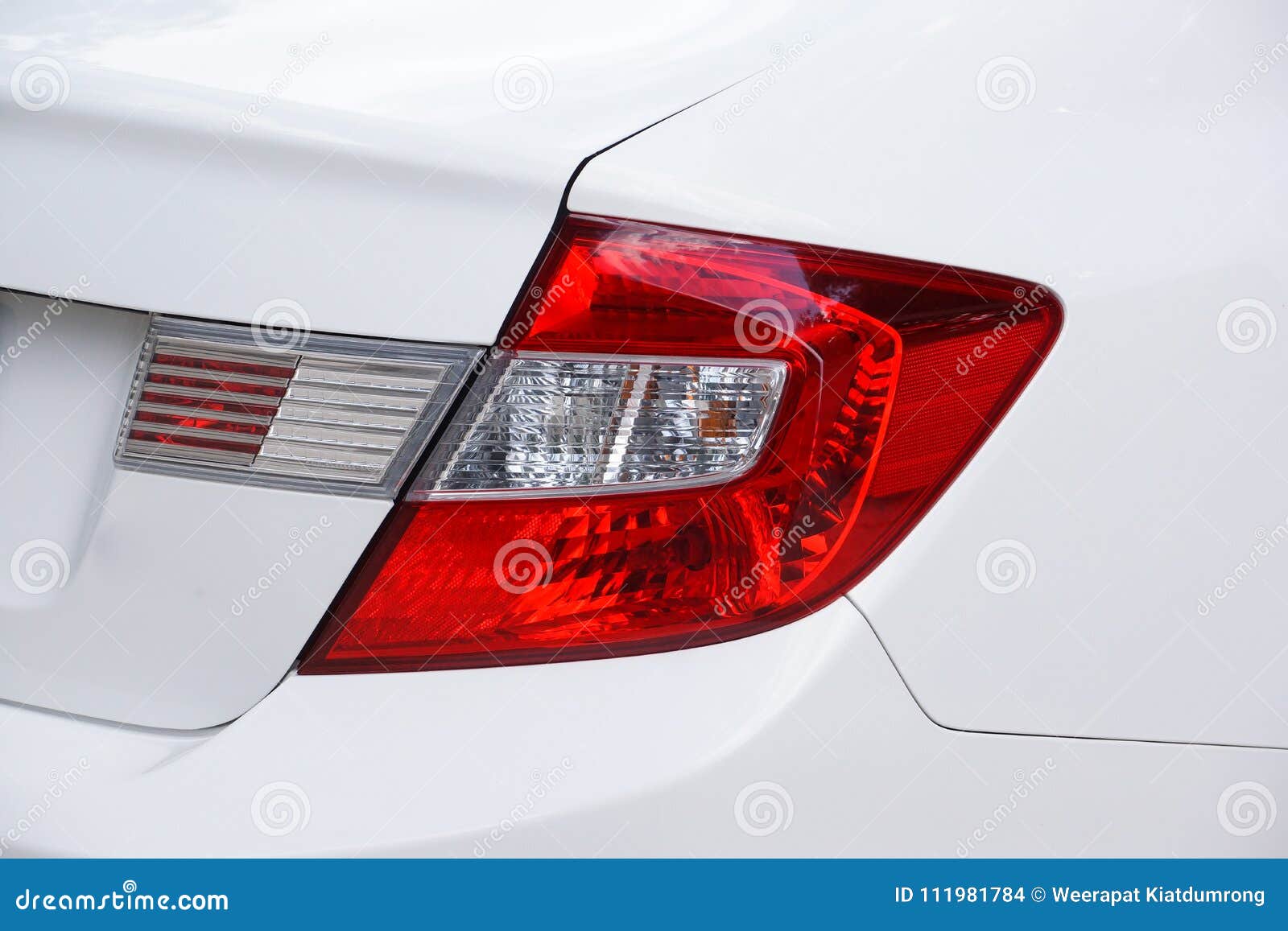Rear light of a car stock photo. Image of auto, vehicle - 111981784