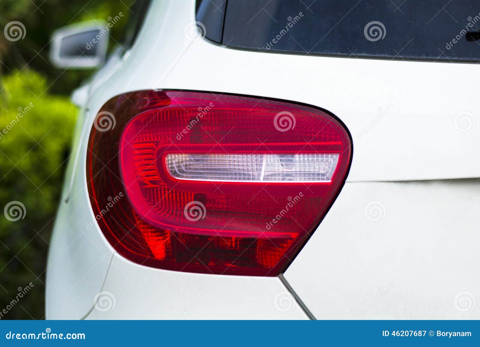 Rear light of a modern car stock image. Image of front - 46207687