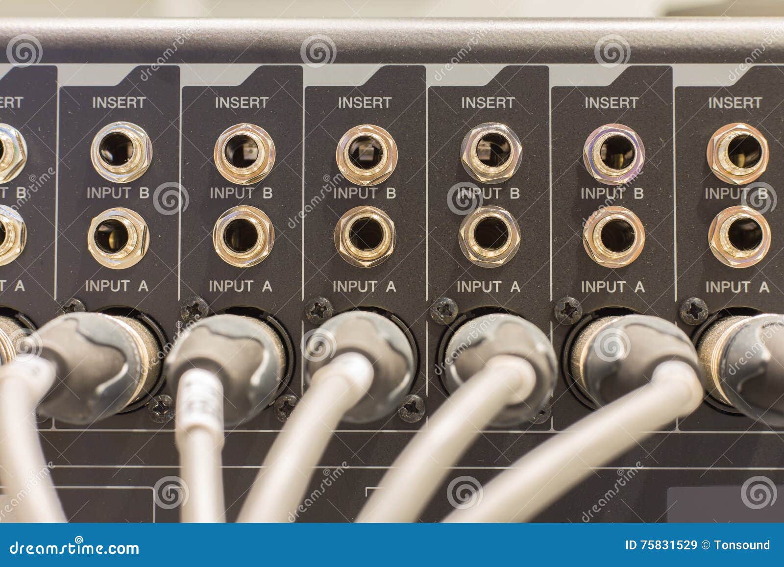 Rear mixer stock image. Image of interconnect, connect - 75831529