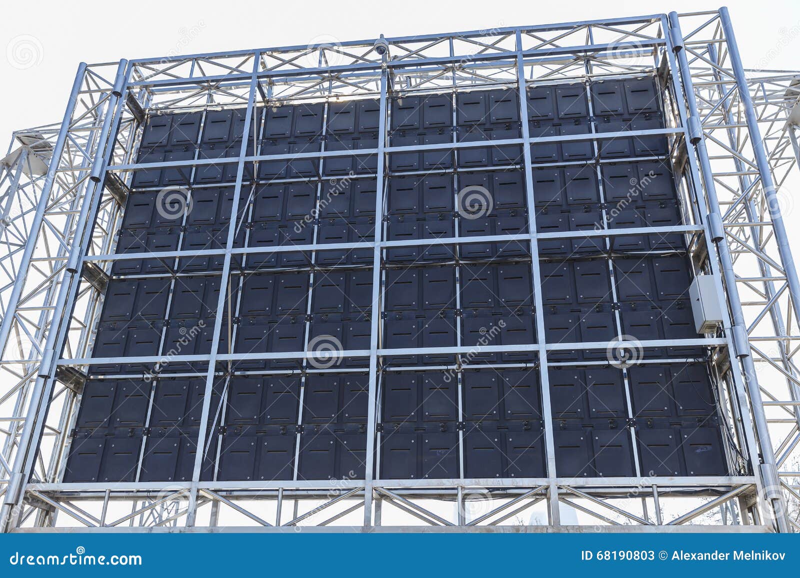 The Rear Panel LED Monitors Stock Image - Image of baku, asia: 68190803