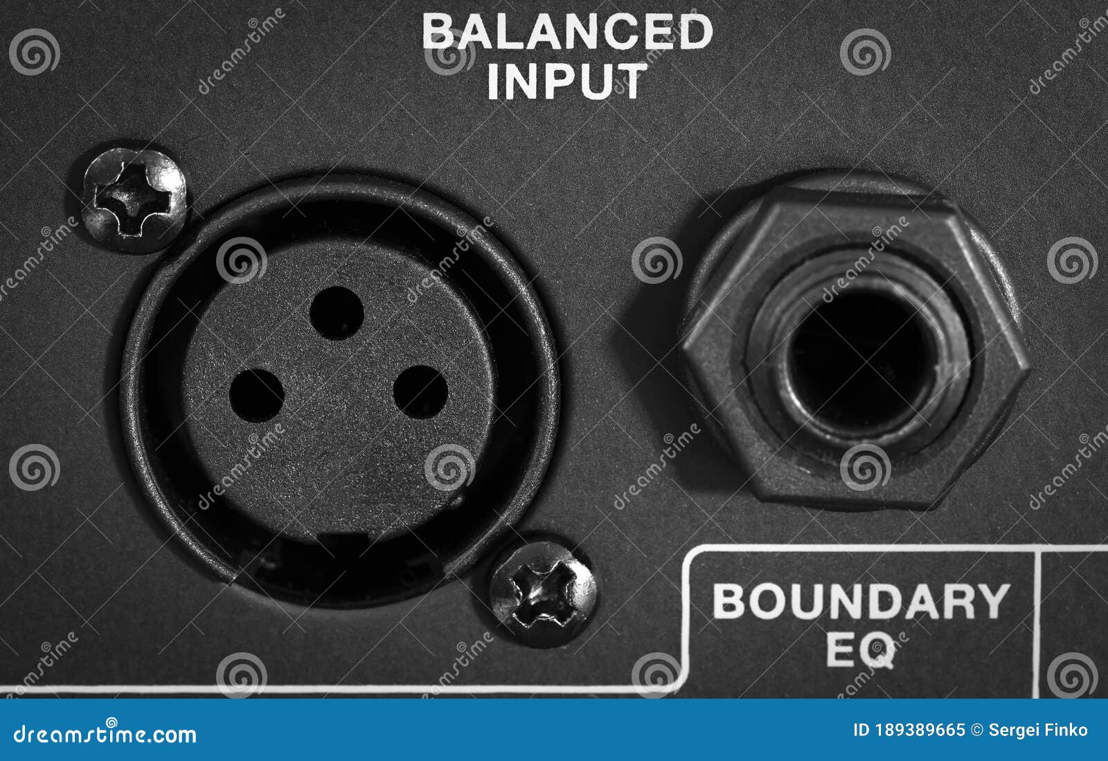 Control panel audio device stock image. Image of equalizer - 189389665