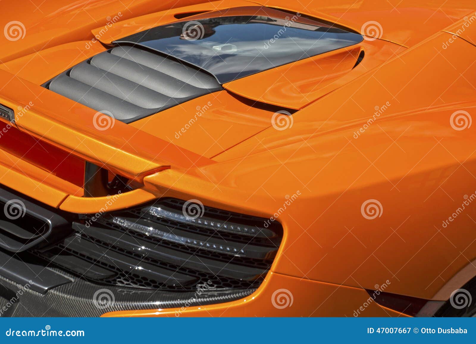 Rear Section of Sports Racing Car Stock Image - Image of sports ...