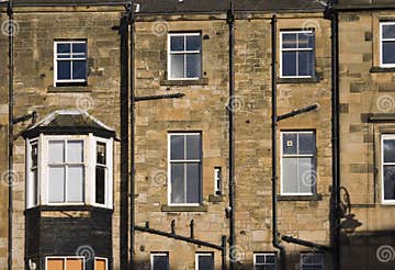 Rear tenement stock photo. Image of apartment, evening - 1557348