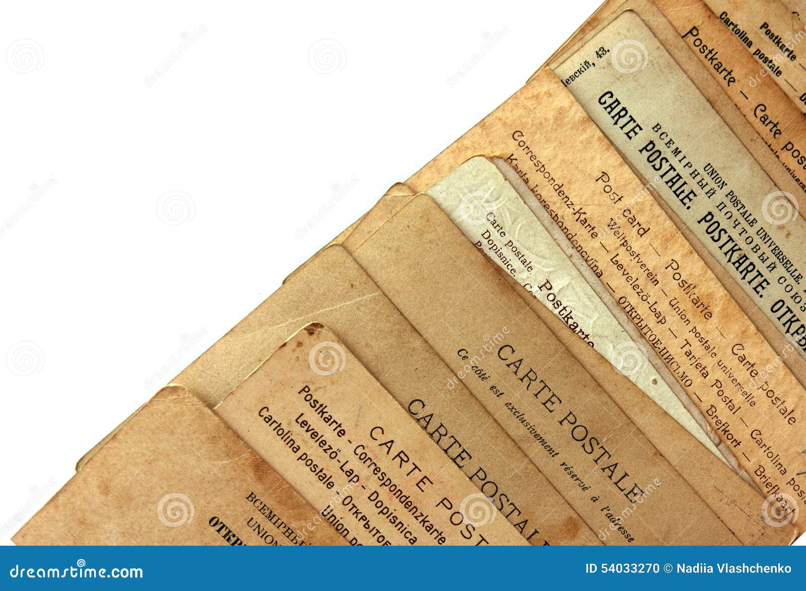 Rear View of Ancient Post Cards Editorial Image - Image of antique ...