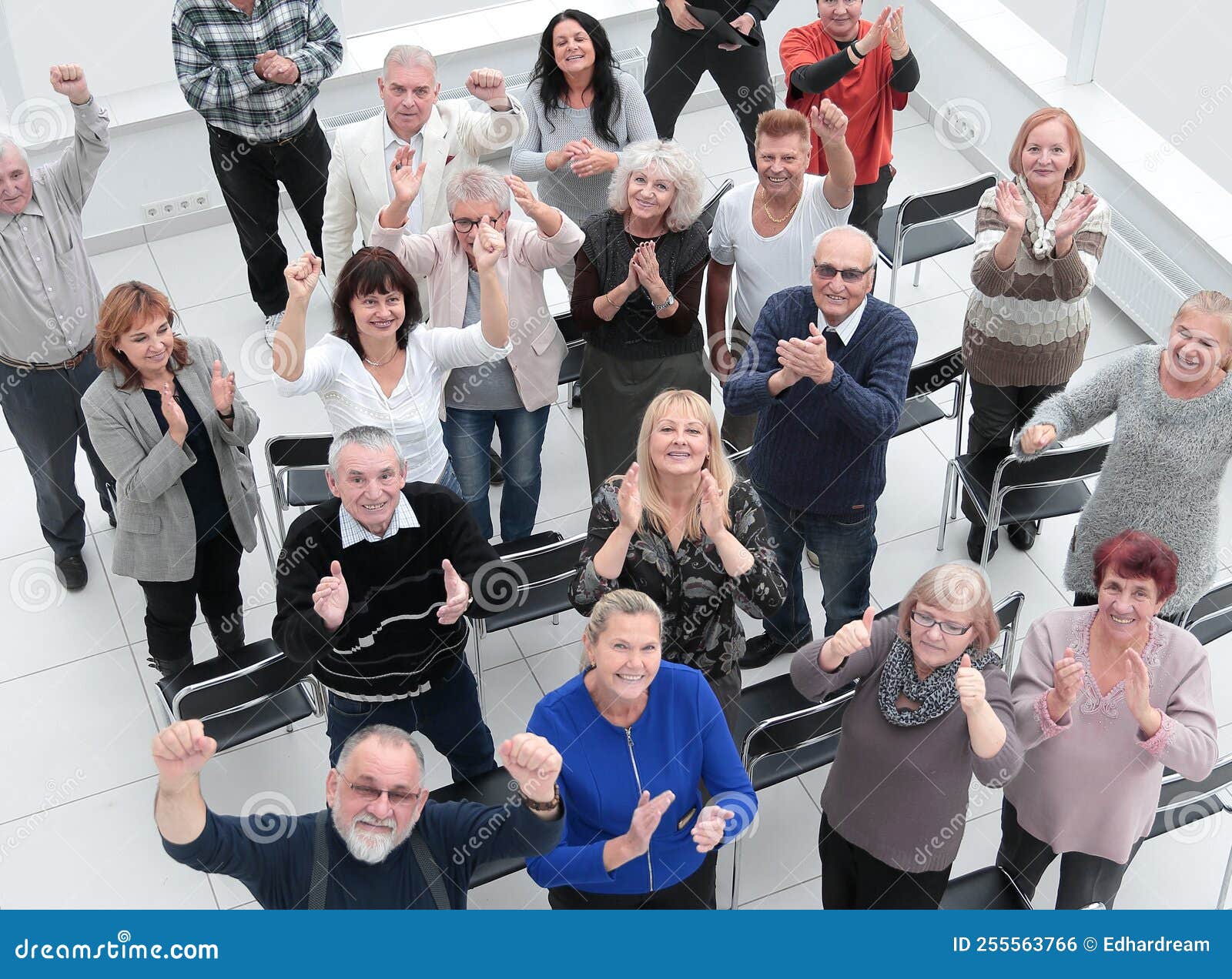 Audience Asks a Question To the Speaker during the Seminar Stock Photo ...
