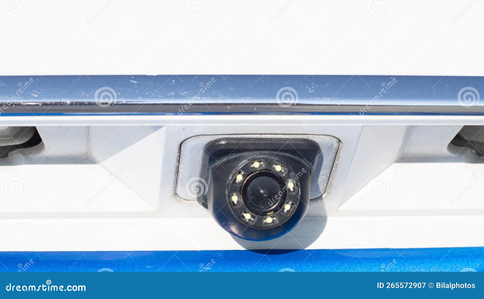 Rear View Camera on a Vehicle Stock Image - Image of vehicle, video ...
