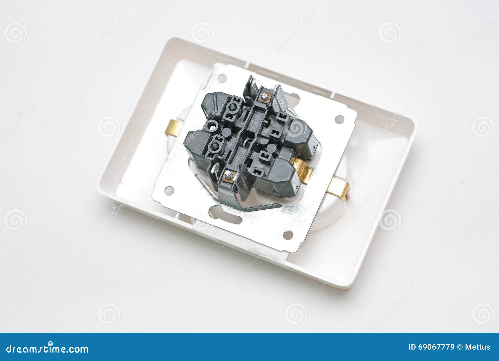 Rear View of Electric Outlet Stock Image - Image of back, generation ...