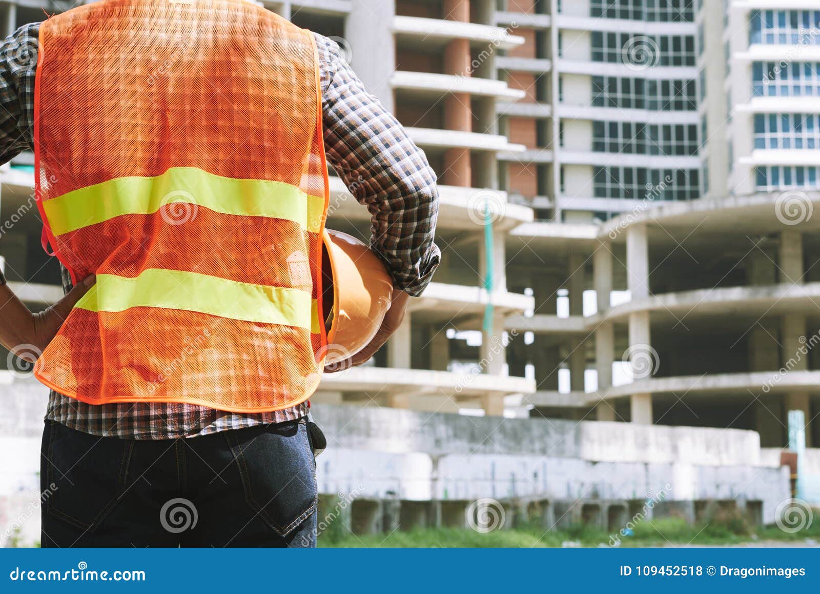 Engineer ready for working stock photo. Image of contractor - 109452518