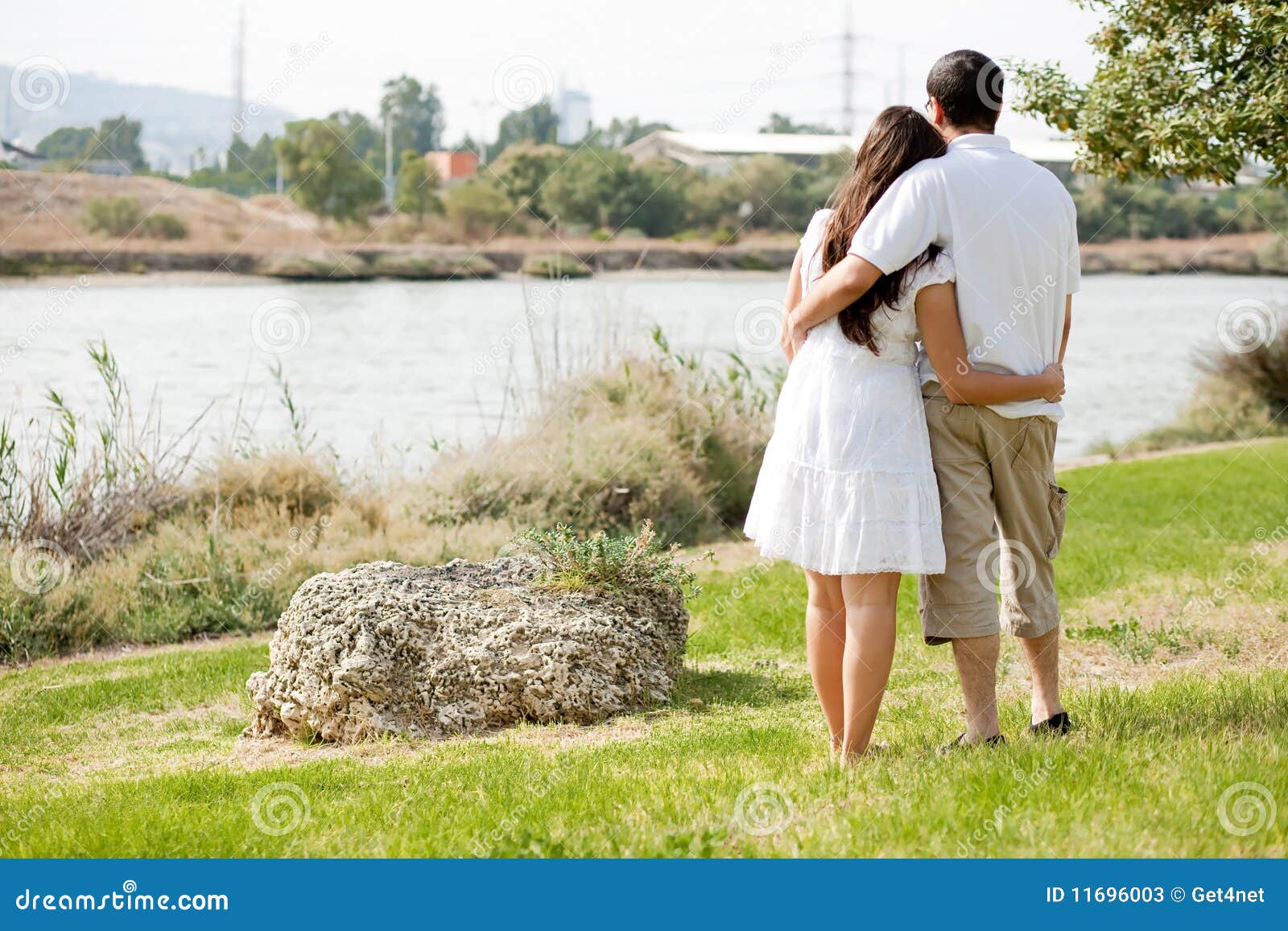 Rear View Full Section of Couple Stock Image - Image of lifestyle ...