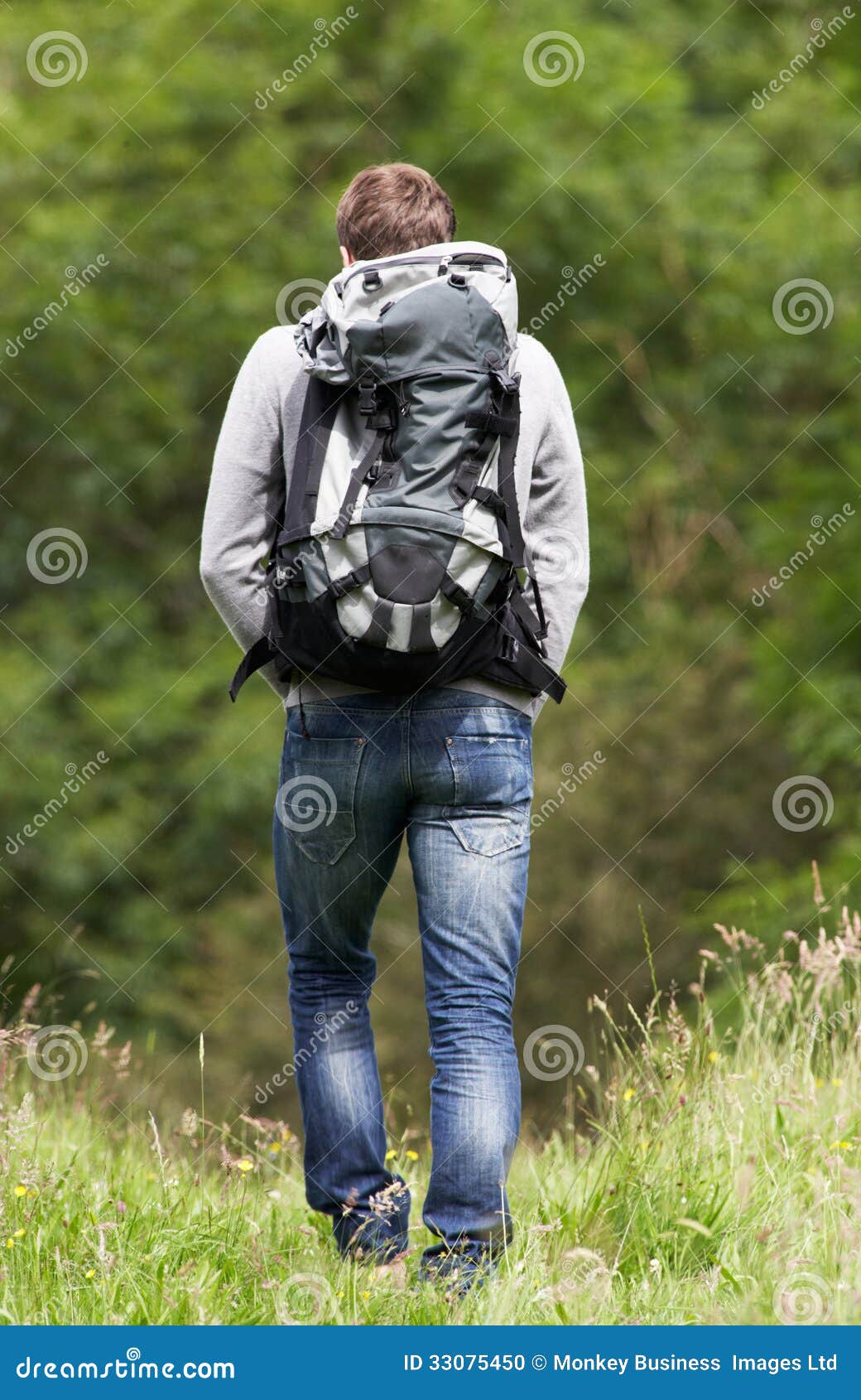 Person Walking Away From Camera