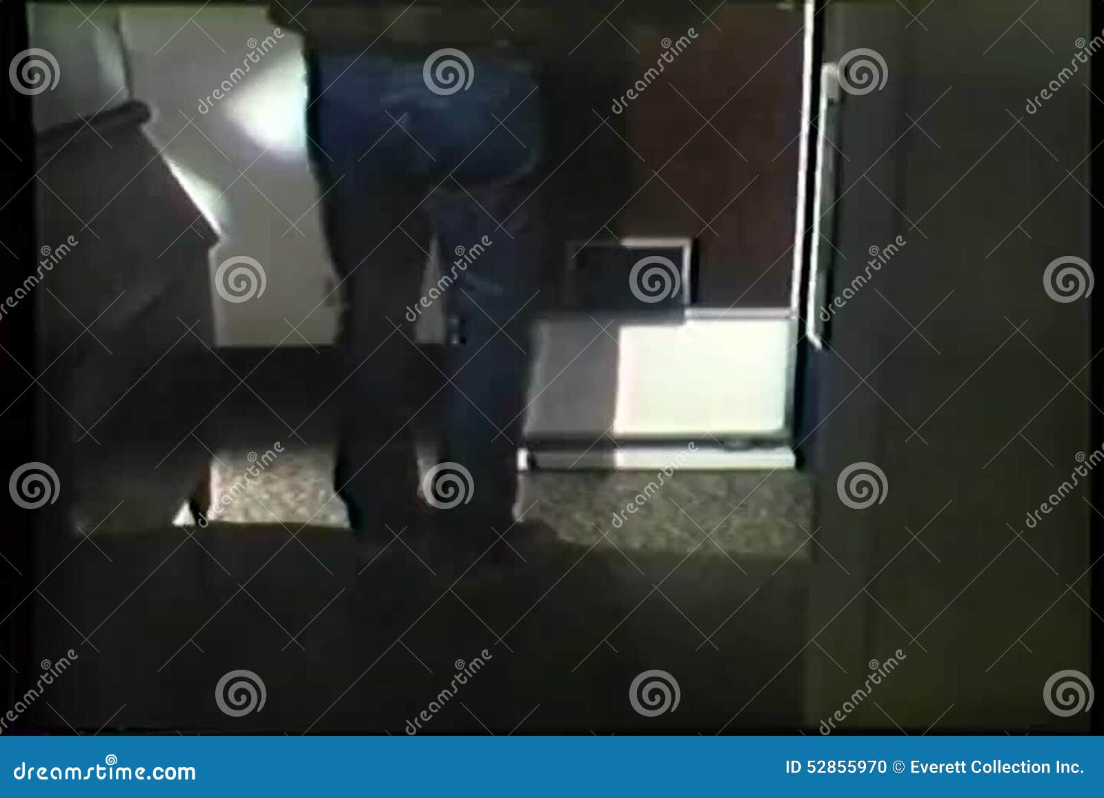 Rear View of Man Kicking Vending Machine Stock Footage - Video of view ...