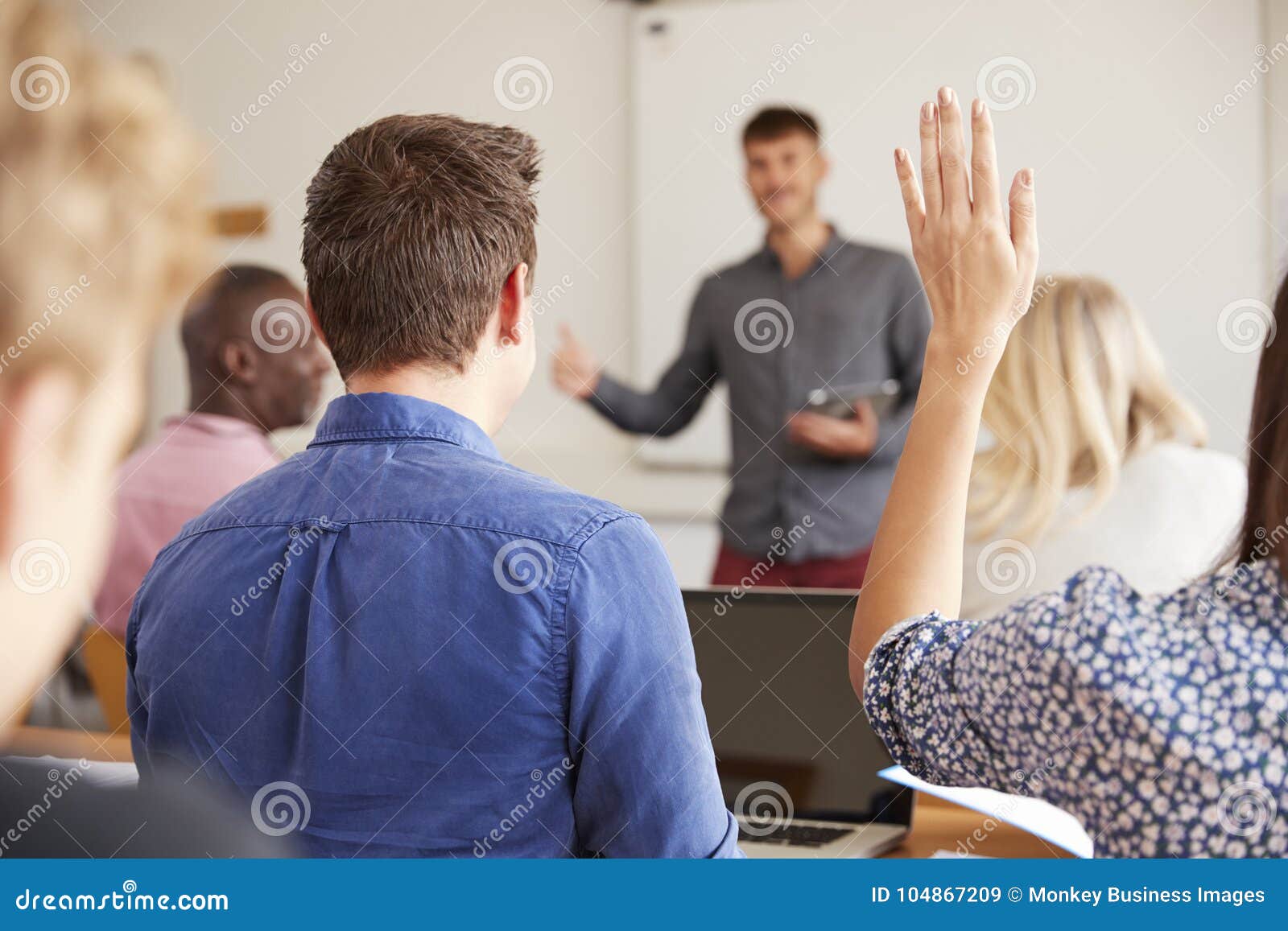 Mature College Student Royalty-Free Stock Image | CartoonDealer.com ...