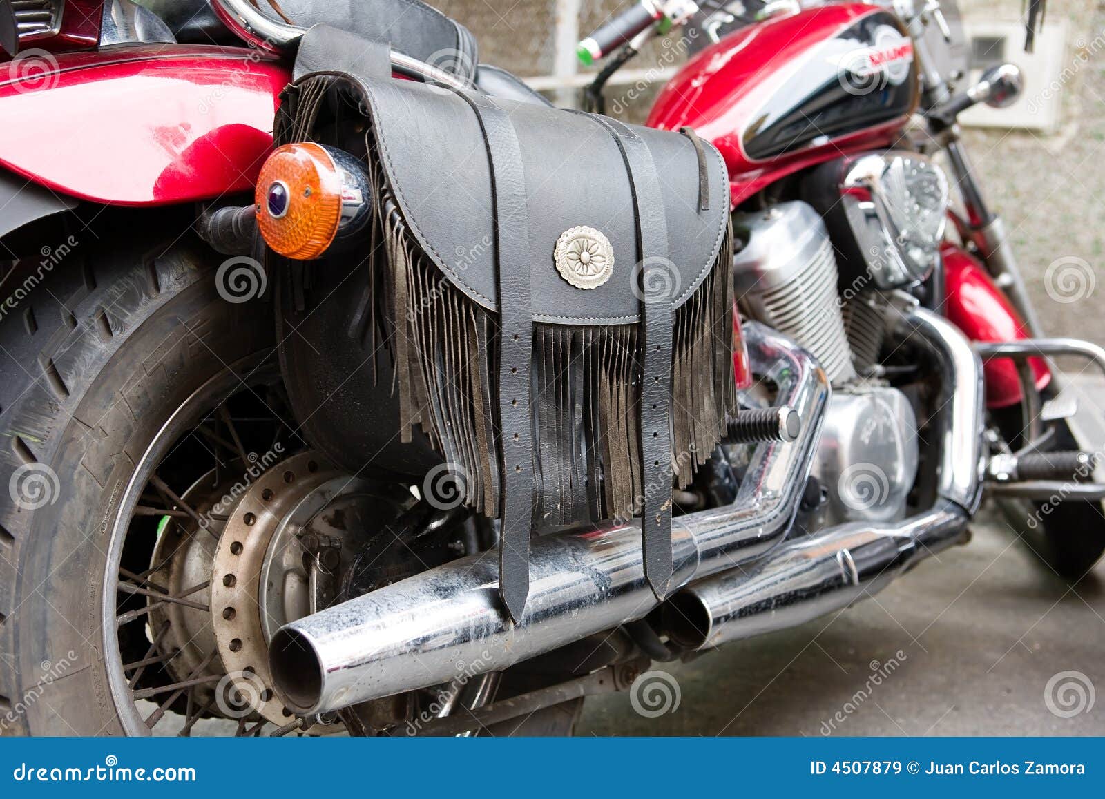 A Rear View of a Motorcycle Editorial Stock Image - Image of road, ride ...