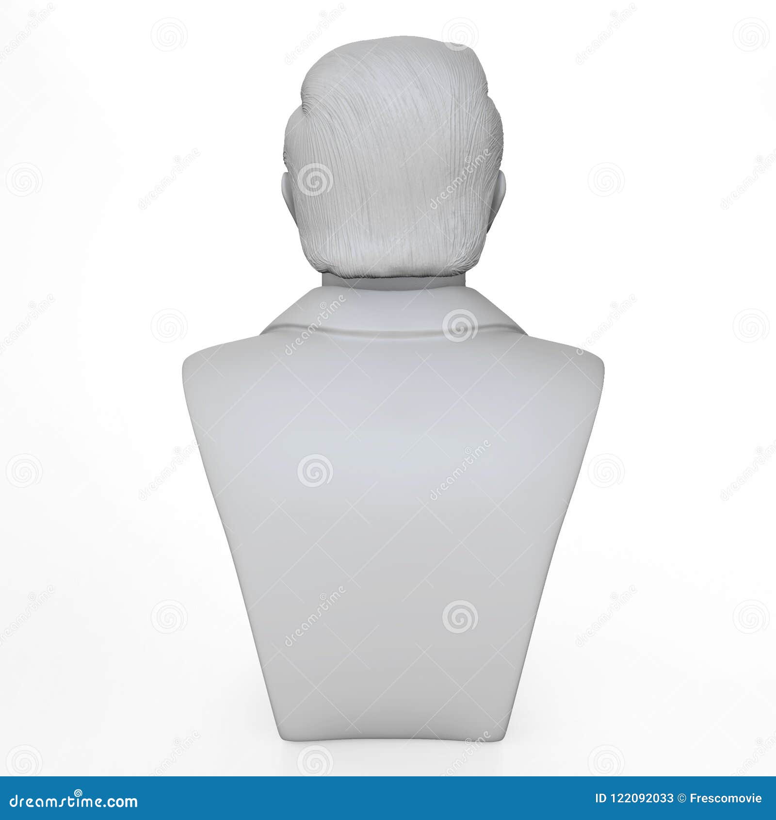 Plaster figure man stock illustration. Illustration of portrait - 122092033