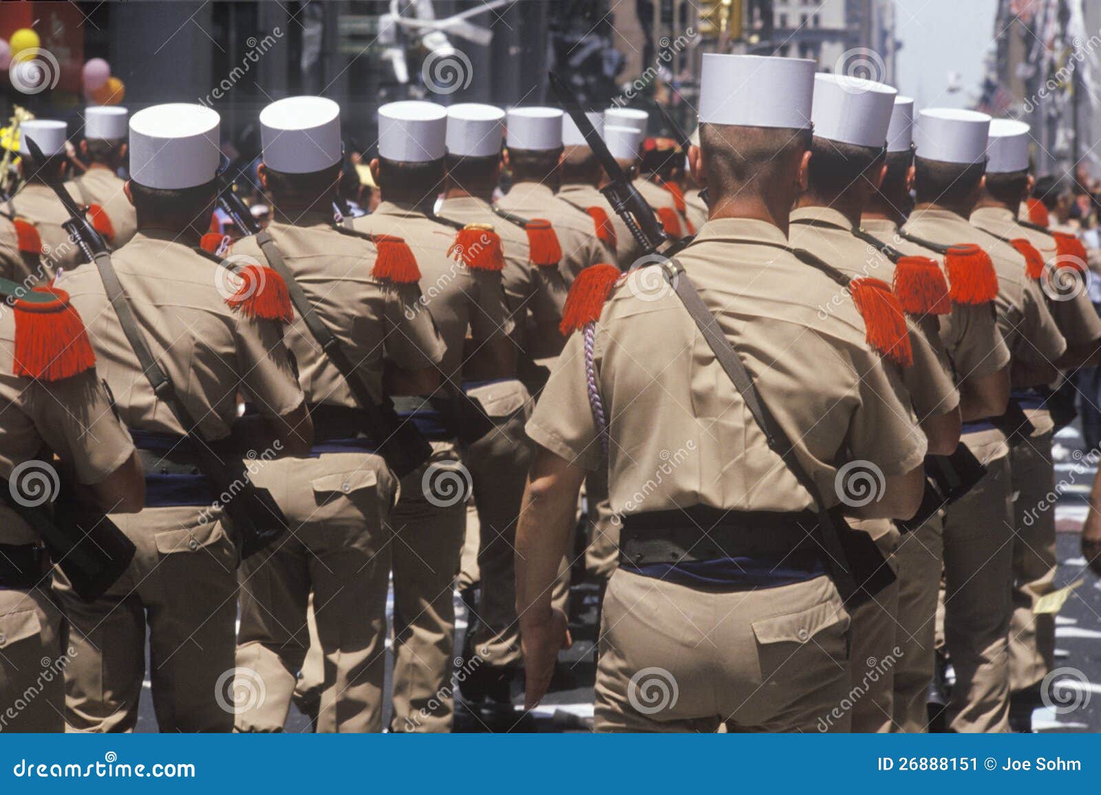 Rear View of Soldiers Marching Editorial Photo - Image of parade ...
