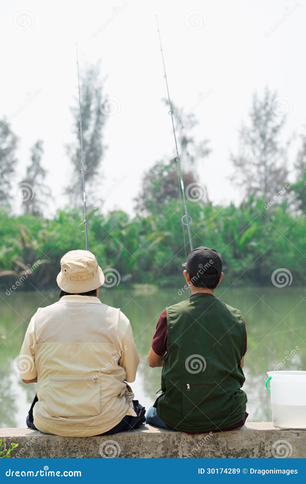 In wait stock image. Image of fisherman, equipment, ardour - 30174289