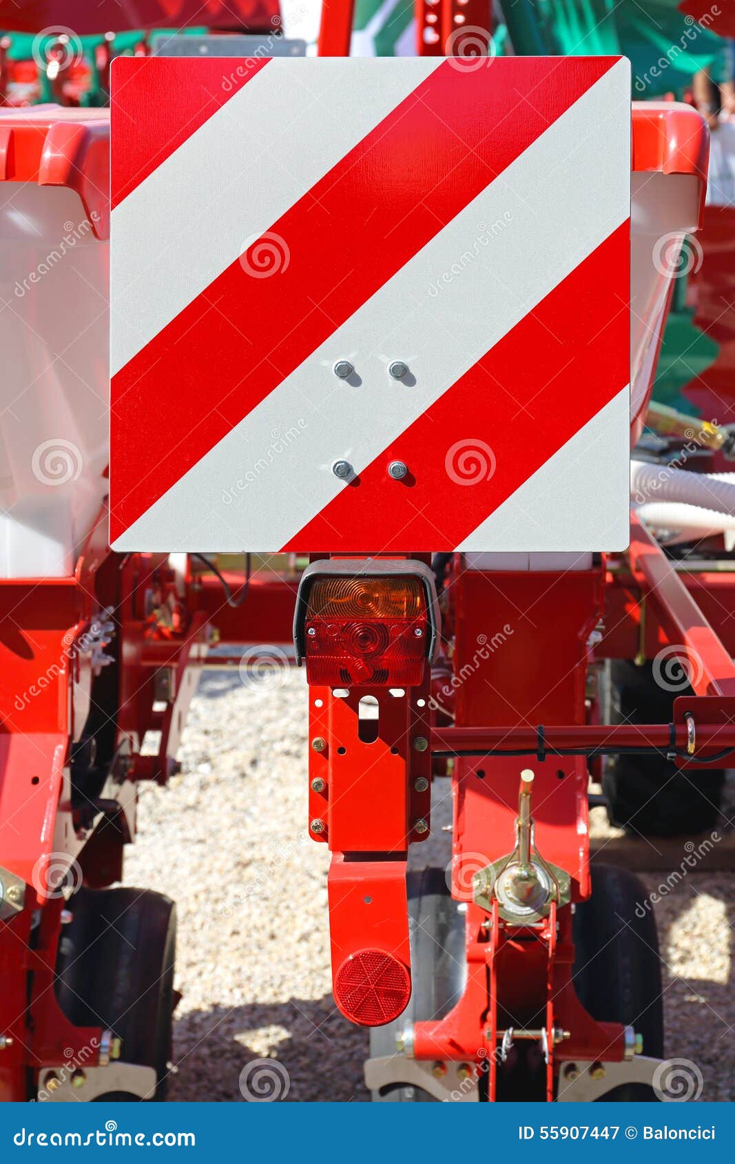 Rear Warning Sign stock image. Image of traffic, sign - 55907447