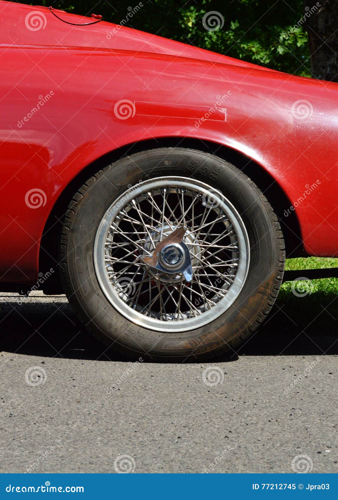 Rear wheel of old car stock image. Image of prestige - 77212745