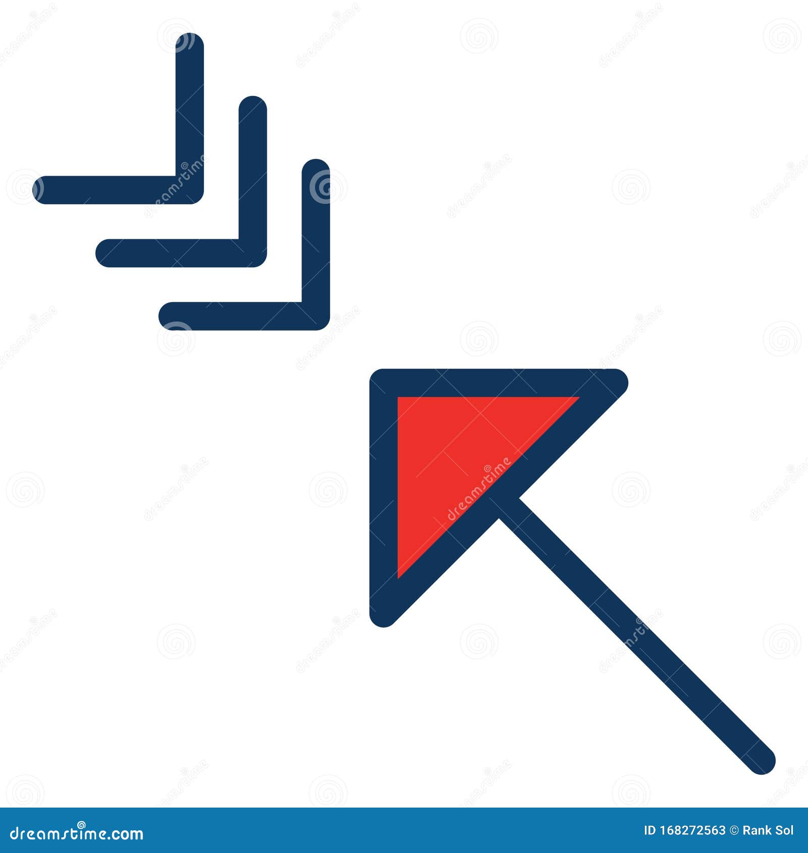 Rearrange, Reorganisation Vector Icon Which Can Be Easily Modified or ...