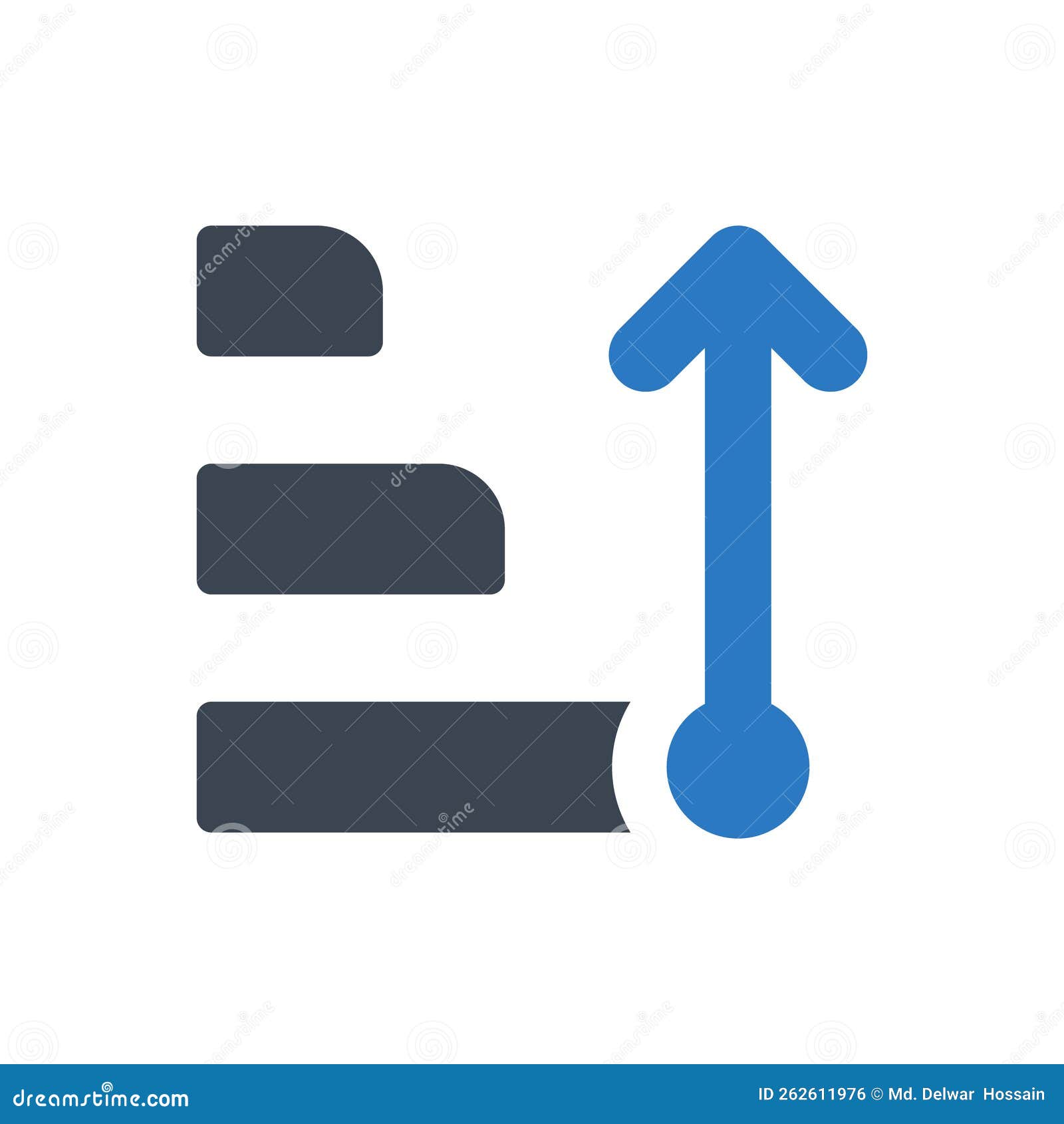 Rearrange task icon stock vector. Illustration of agile - 262611976