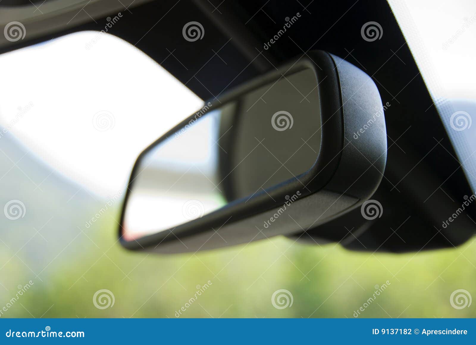 Rearview mirror stock photo. Image of concept, automobile - 9137182