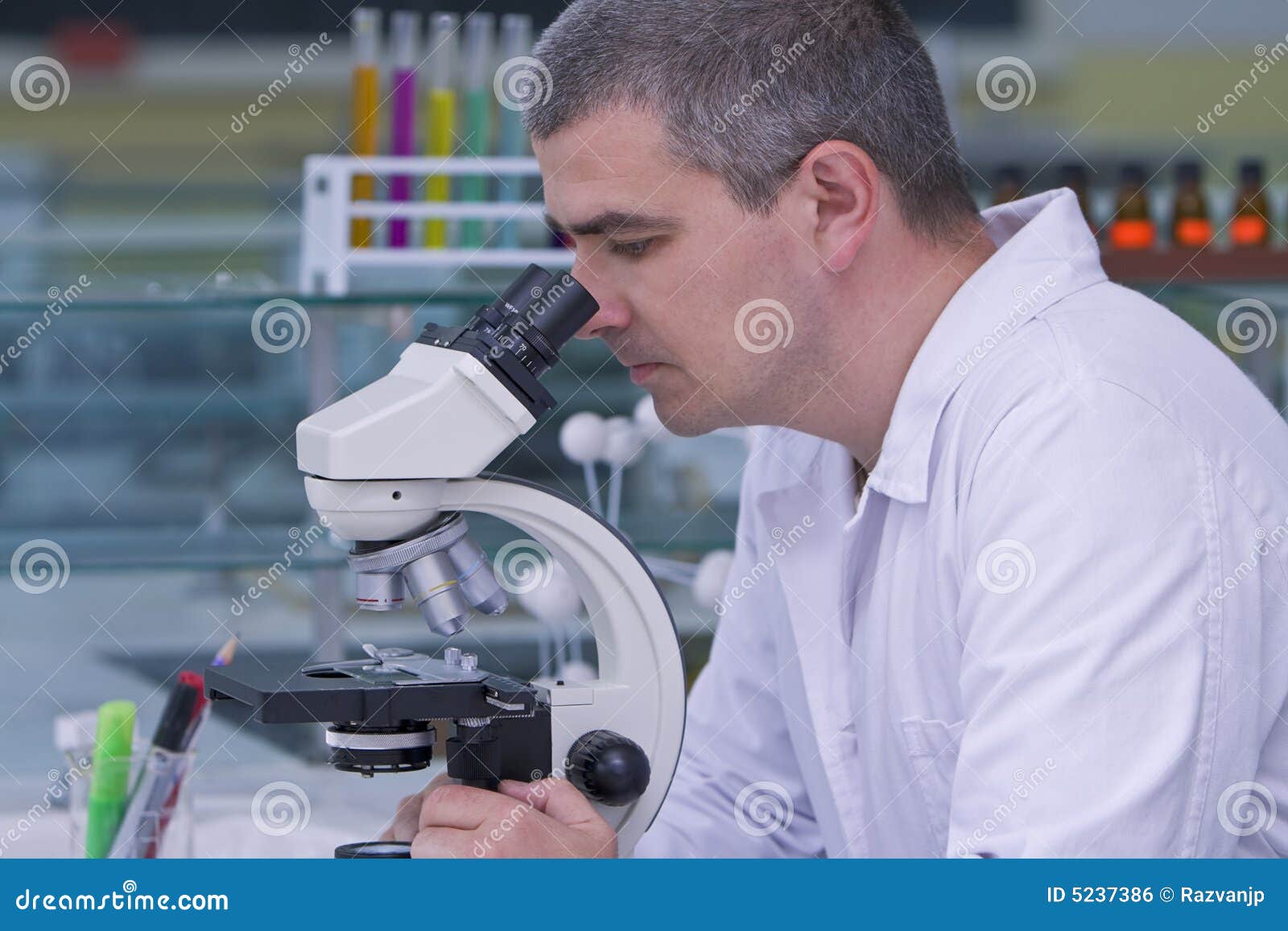 Reasearcher stock photo. Image of face, concentration - 5237386