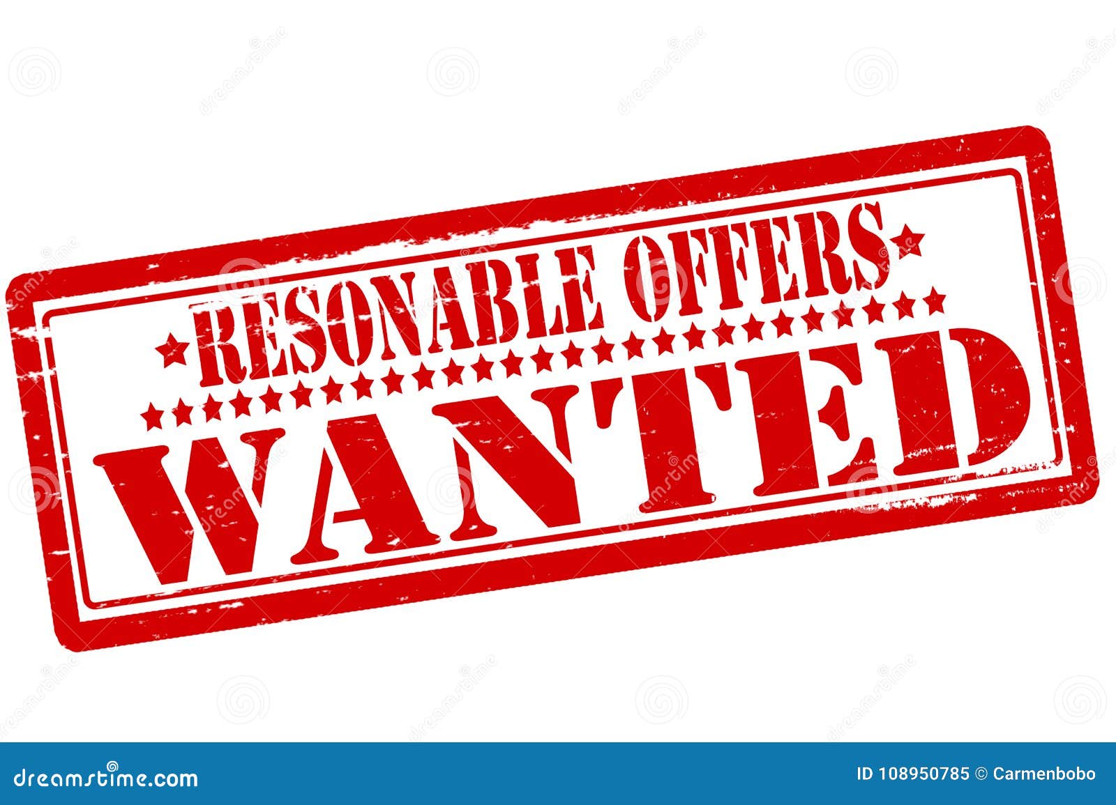 Reasonable offers stock illustration. Illustration of rational - 108950785