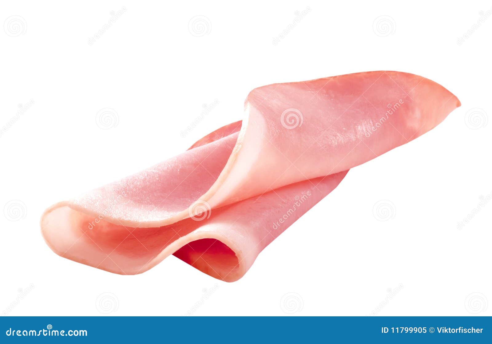 Rebanada de jamón imagen de archivo. Imagen de cortes - 11799905