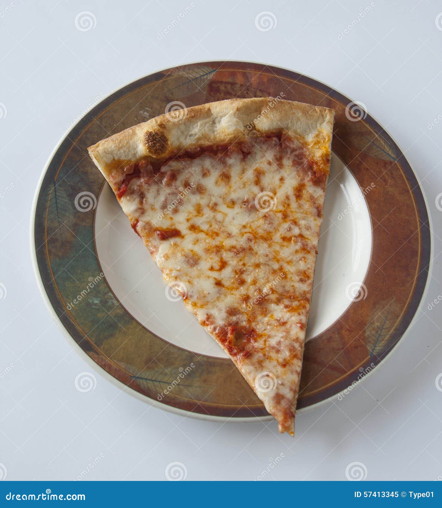 Rebanada De La Pizza De Queso Imagen de archivo - Imagen de ...