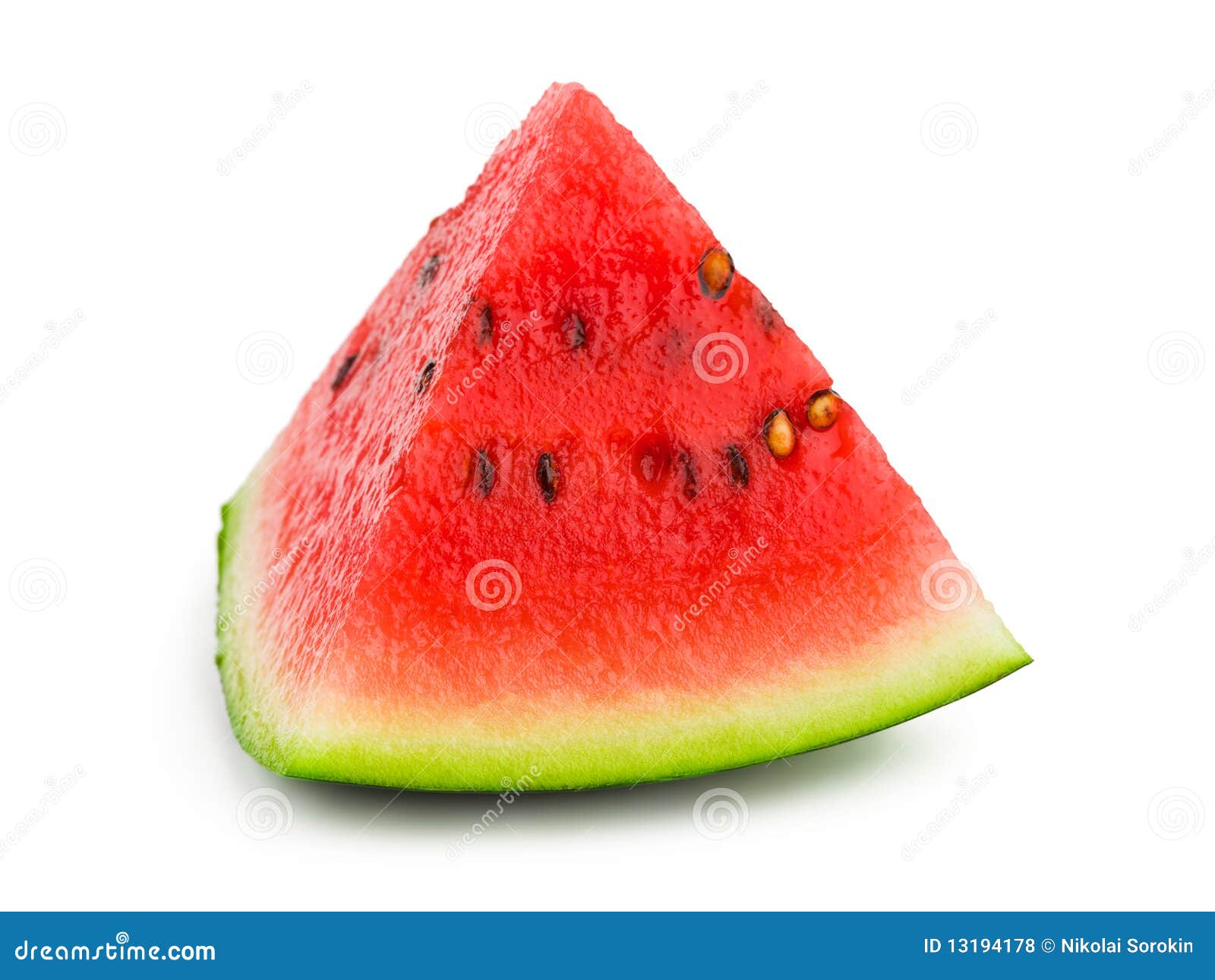 Rebanada de la sandía foto de archivo. Imagen de objeto - 13194178