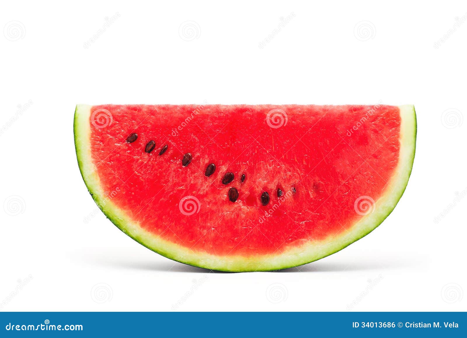 Rebanada de la sandía foto de archivo. Imagen de bocado - 34013686