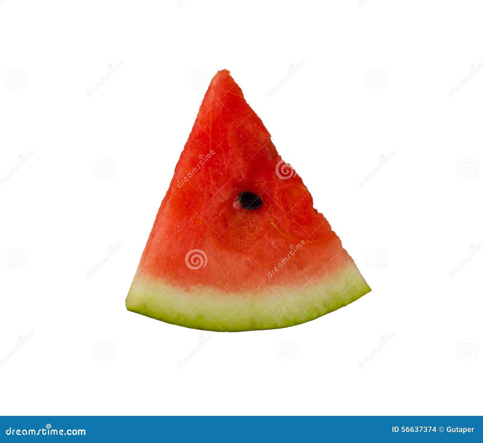 Rebanada de la sandía foto de archivo. Imagen de jugoso - 56637374