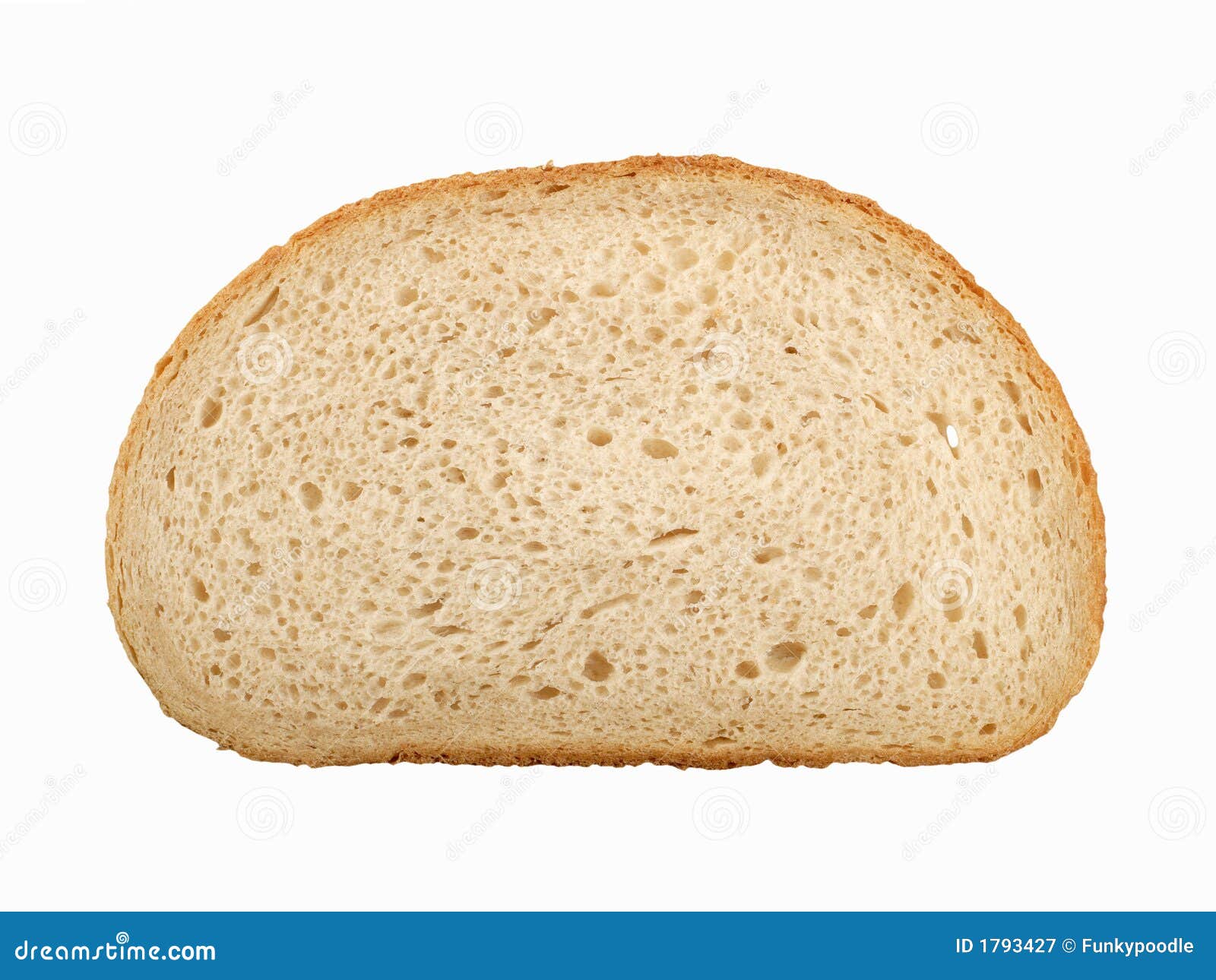 Rebanada de pan imagen de archivo. Imagen de vegetariano - 1793427
