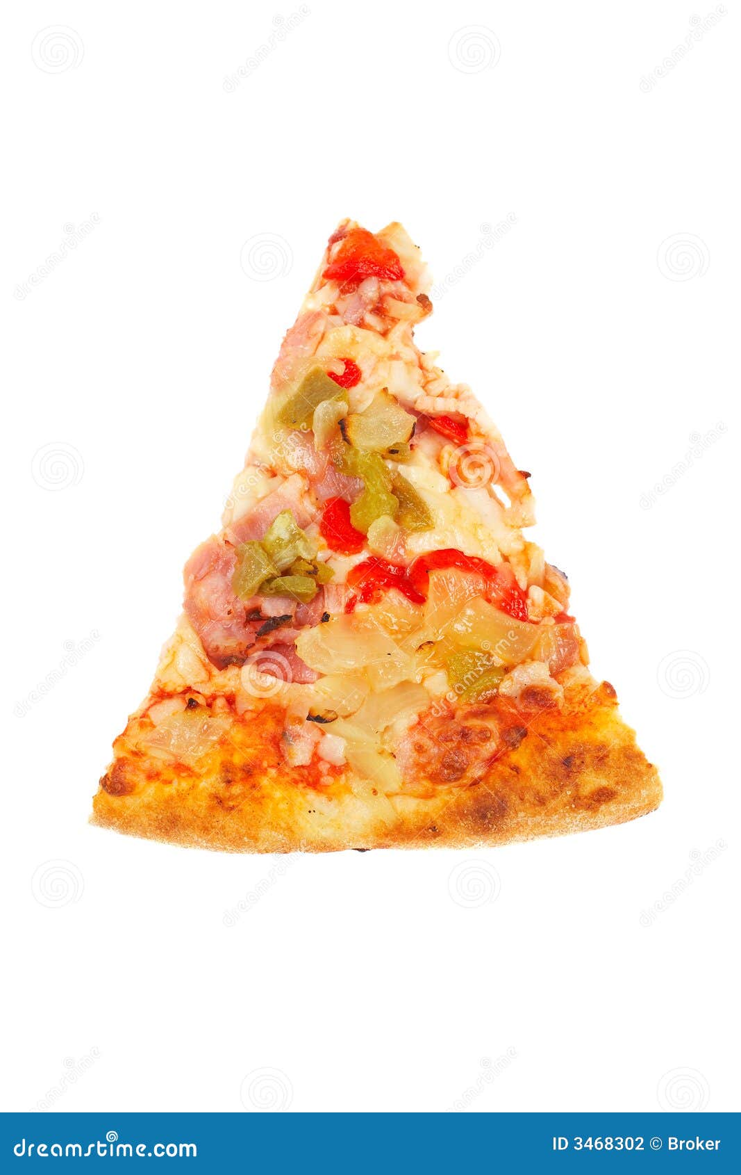 Rebanada De Pizza Italiana Sabrosa Foto de archivo - Imagen de mozarela ...