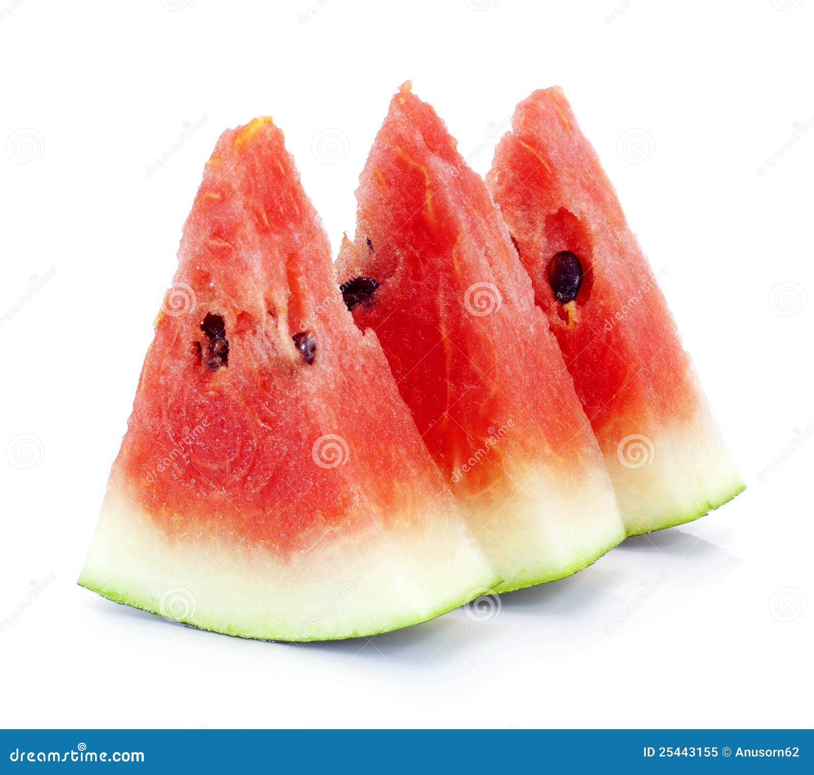 Rebanada de sandía imagen de archivo. Imagen de verde - 25443155