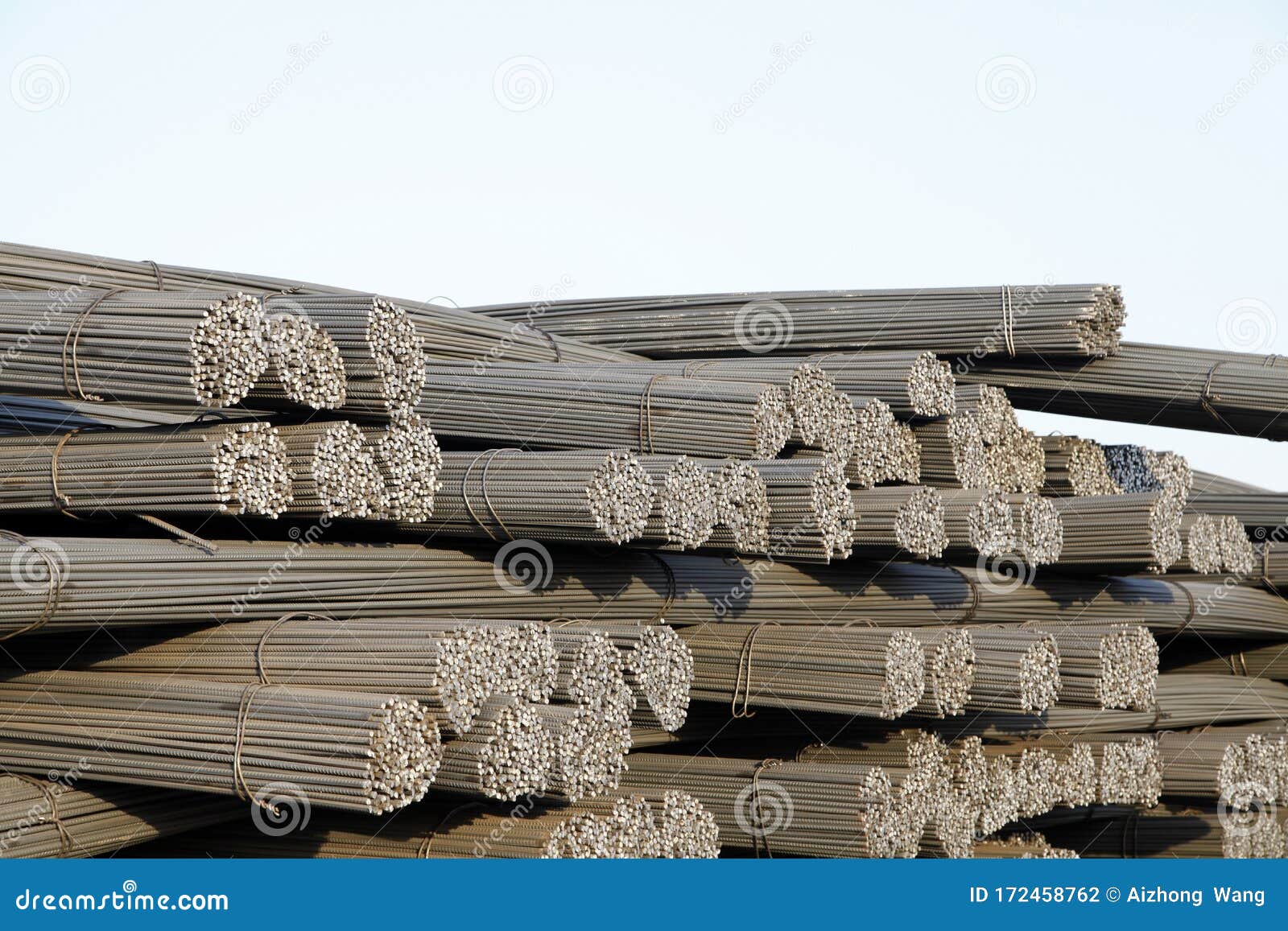 Rebar stock photo. Image of reinforcing, lines, rebar - 172458762