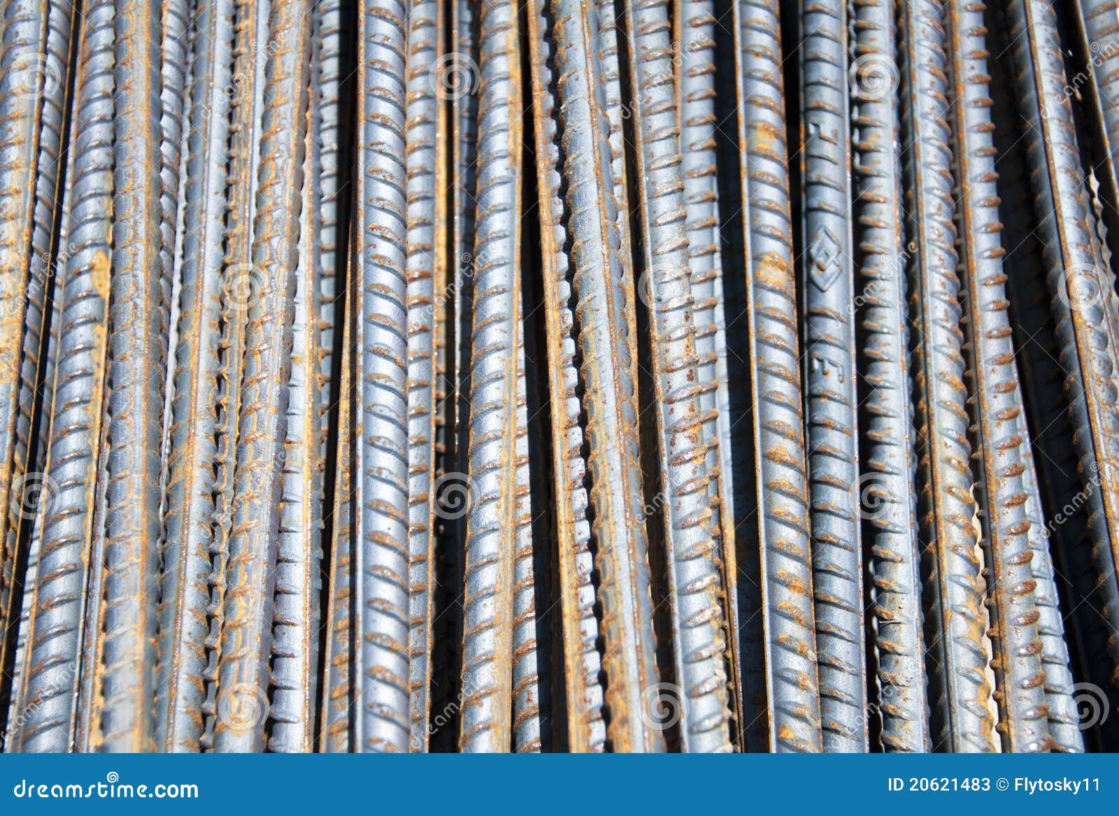 Rebar stock image. Image of hoist, texture, estate, scaffold - 20621483