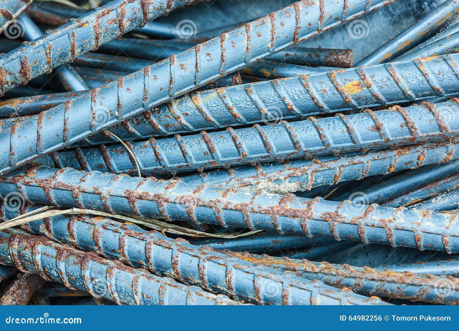 Rebar background stock photo. Image of metal, reinforcing - 64982256