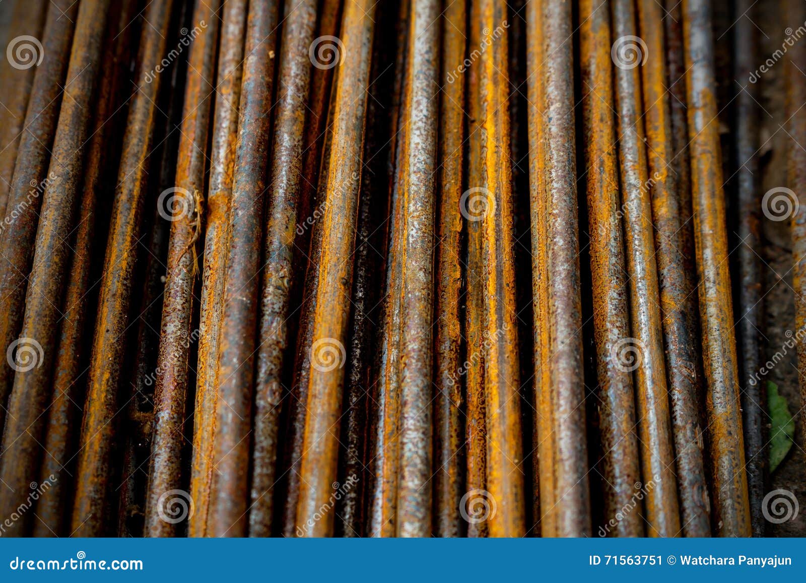 Rebar Bending Shape in a Construction Stock Image - Image of pattern ...