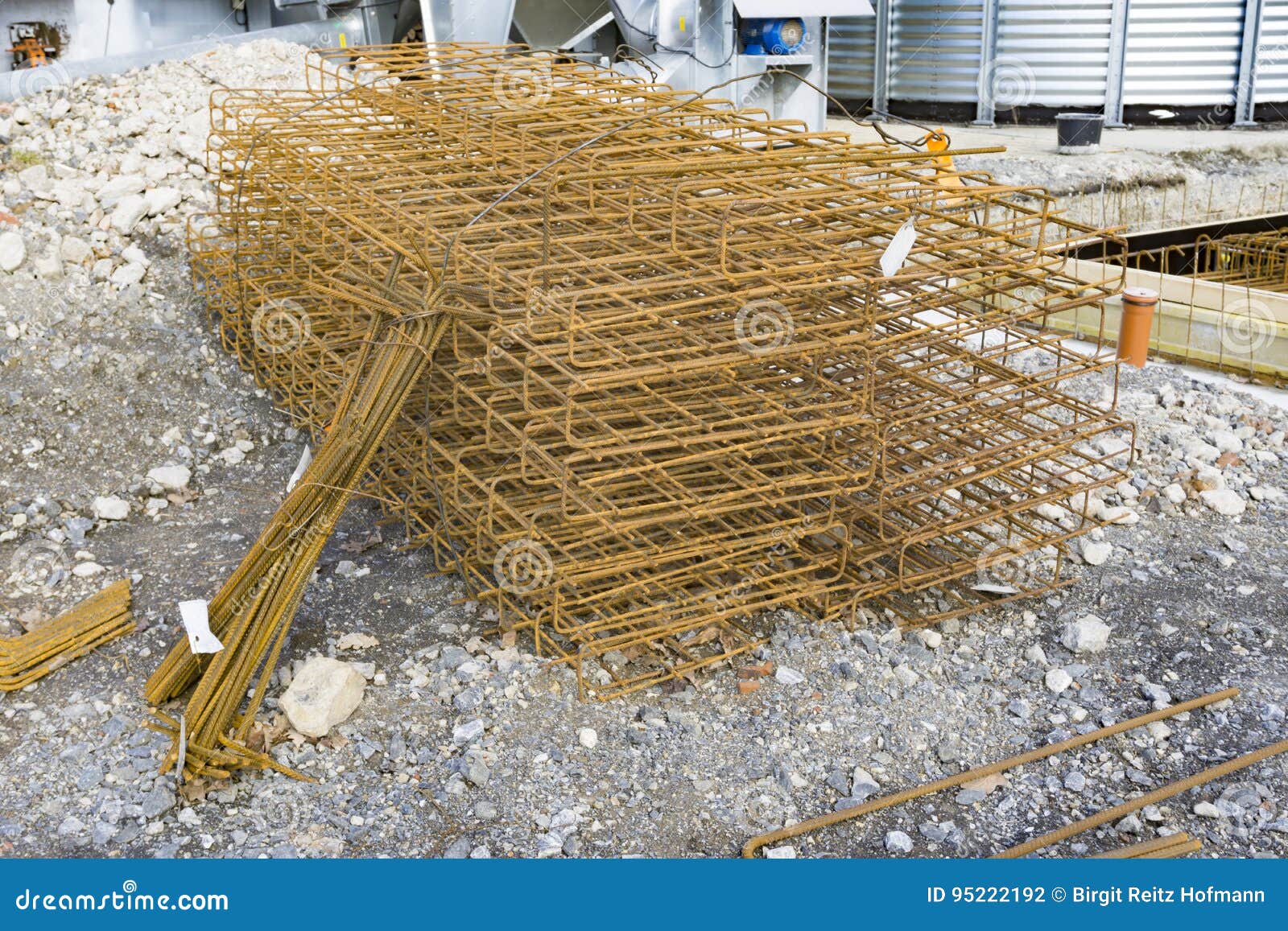 Rebar stock photo. Image of rods, reinforce, construct - 95222192
