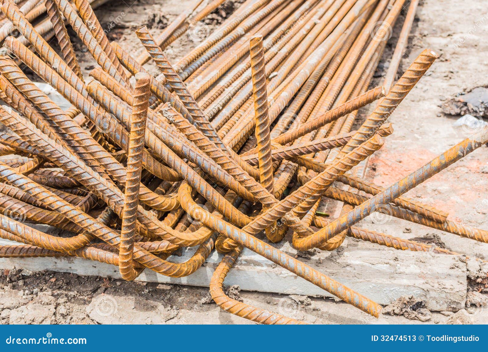 Rebar Corrosion. Stock Photos - Image: 32474513