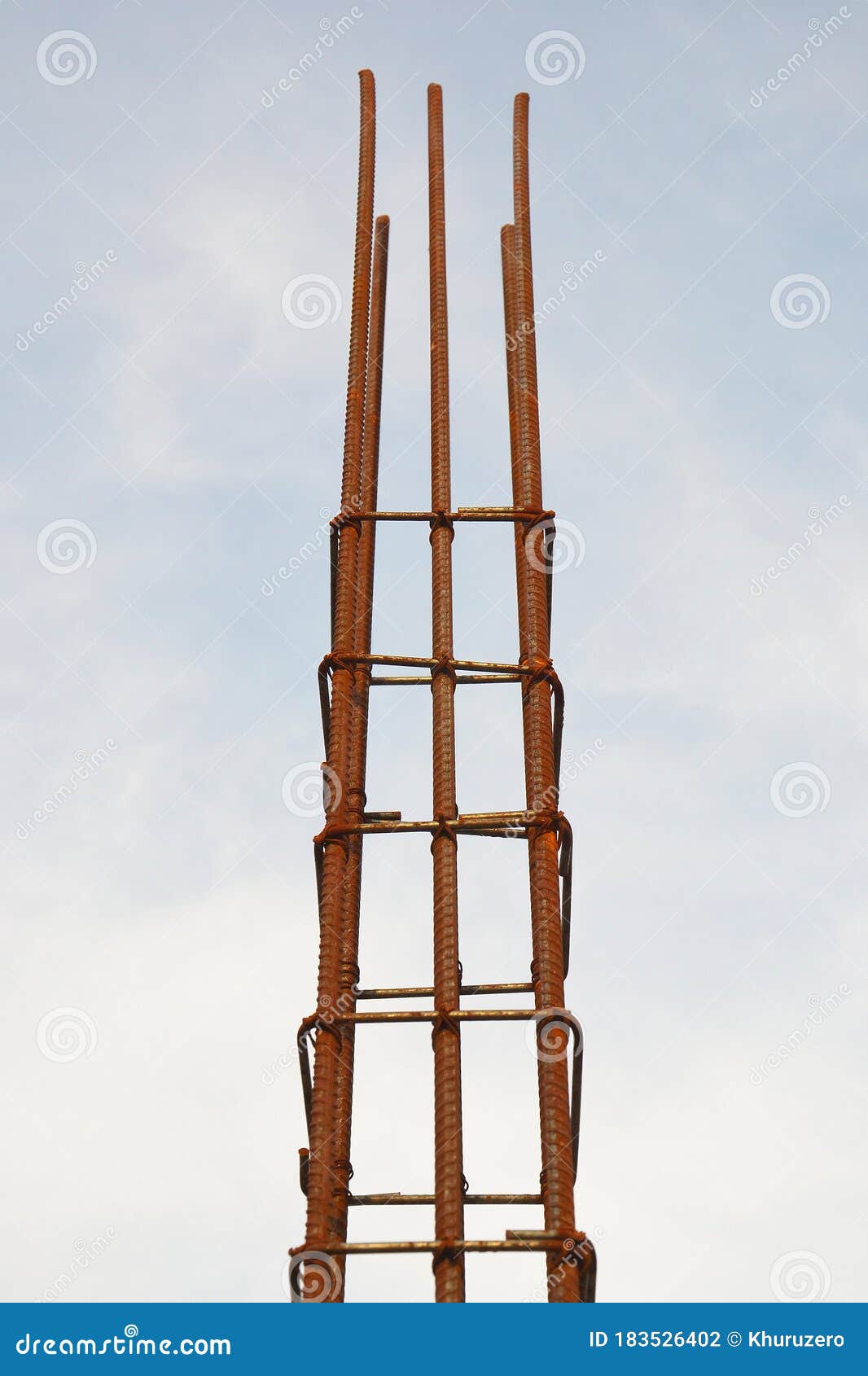Rebar And Formwork For Beam And Column Stock Photo | CartoonDealer.com ...