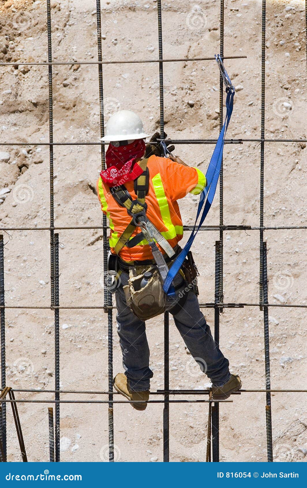 Rebar Grid stock photo. Image of belt, pliers, wire, glove - 816054