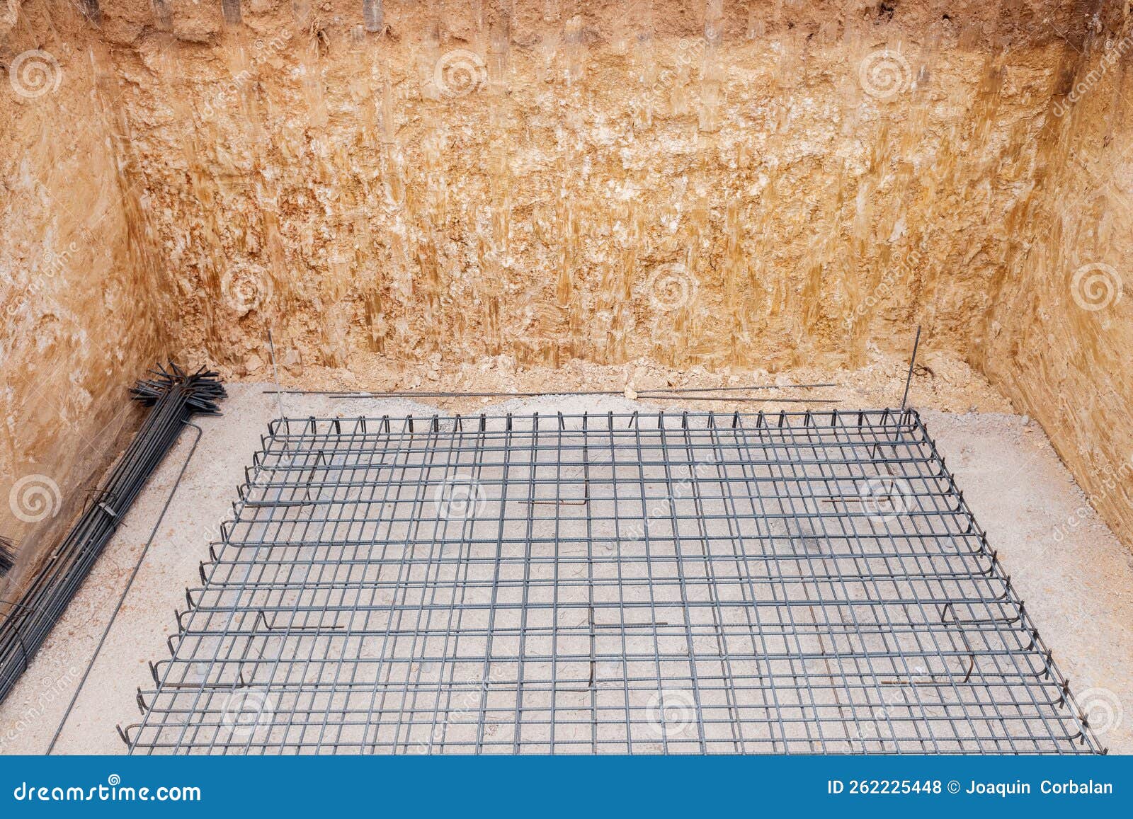 The Rebar is the Iron Structure that Forms the Skeleton of a Reinforced ...