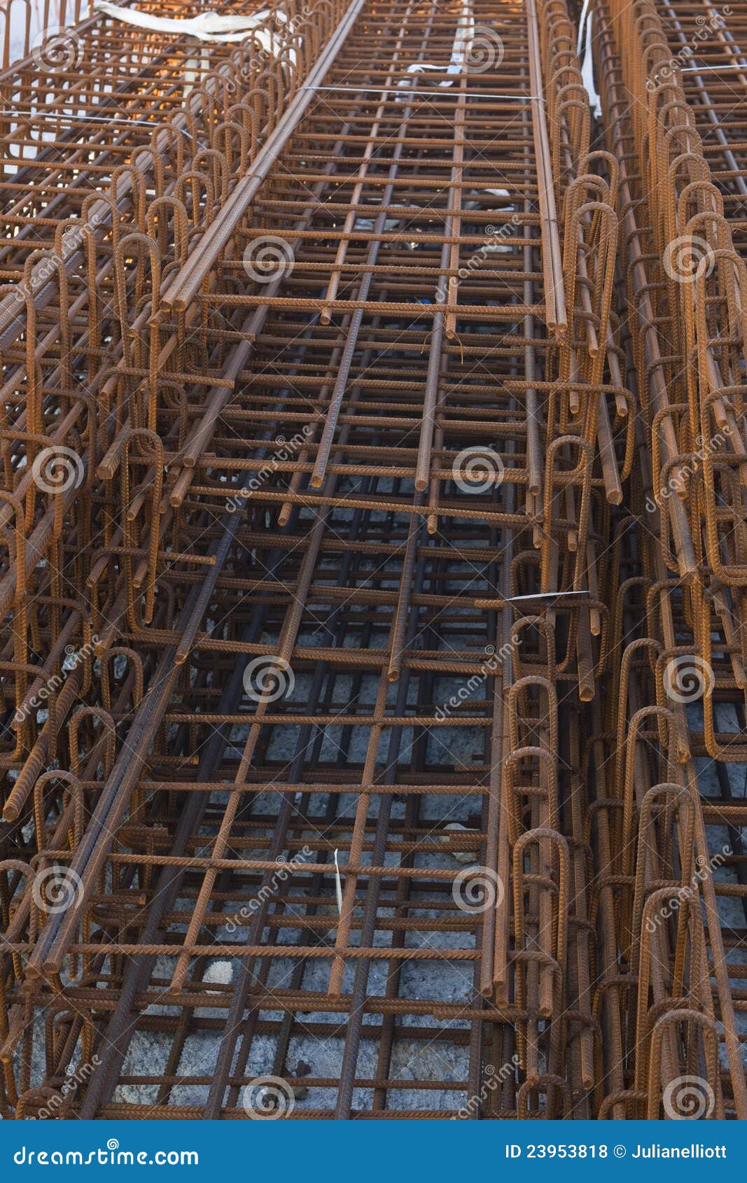 Rebar reinforcements stock photo. Image of build, reinforcing - 23953818